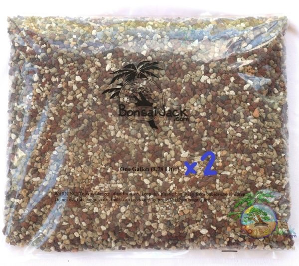 2 Gallons BonsaiJack Inorganic Bonsai Soil Mix 11011 8 Dry Quarts
